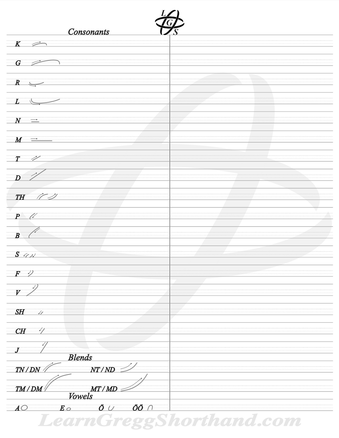 Learn Gregg Shorthand